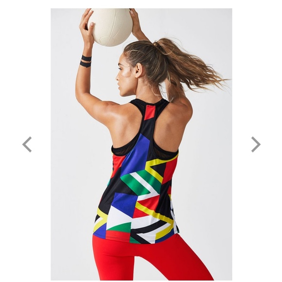 Fabletics | Tops | Fabletics Mosa Global Print Tank | Poshmark